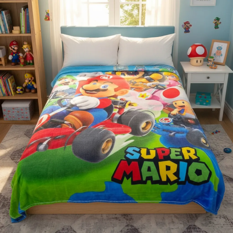 Cobertor Ligero Providencia Super Mario – DECOHAUS