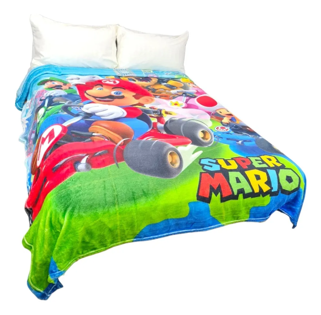 Cobertor Ligero Providencia Super Mario – DECOHAUS